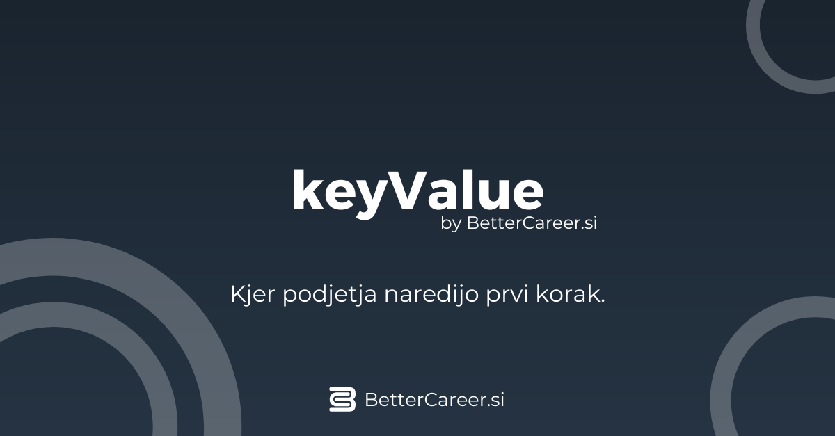 keyValue - Pridobite točno tisto ponudbo za delo, ki jo želite